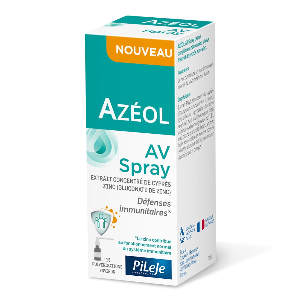 Pileje Azeol Azeol AV Defensas inmunitarias Spray 15 ml - Easypara