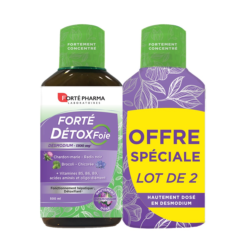 Forté Pharma Forté Détox Hígado 2x500ml - Easypara