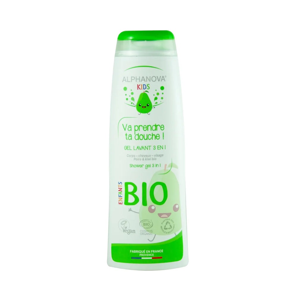 Alphanova Kids Gel Limpiador 3 en 1 Bio Va Prendre Ta Douche Pera 250 ml - Easypara