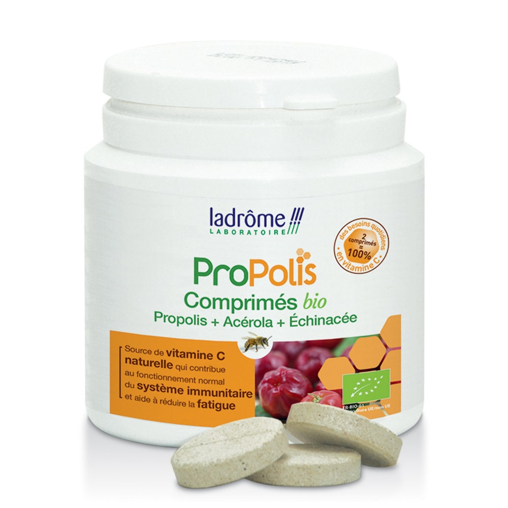 Ladrôme Propolis Propóleo acerola y equinácea bio 40 comprimidos - Easypara