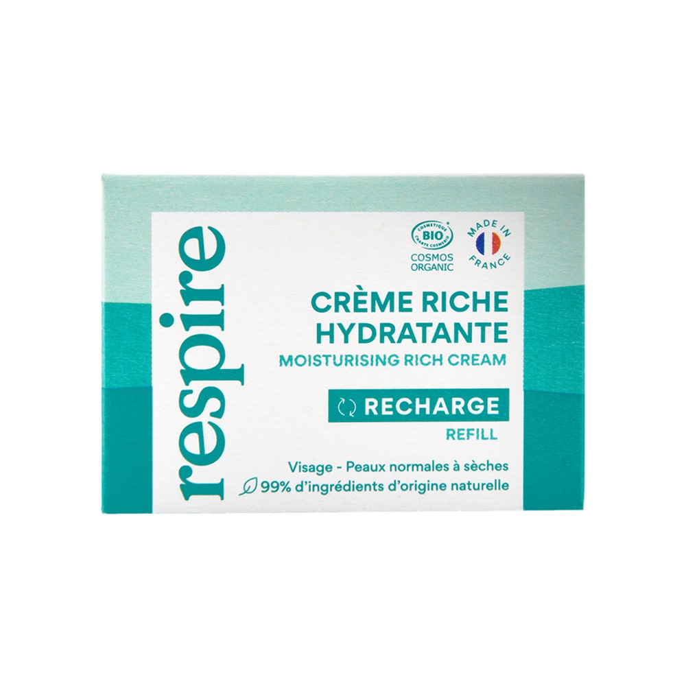Respire Repuesto de Crema Facial Nutritiva BIO 50 ml - Easypara