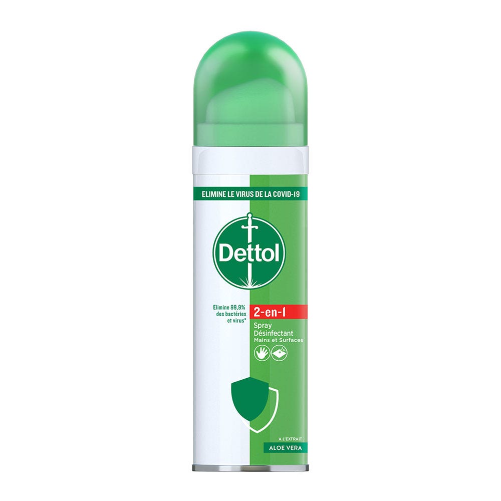 Dettol Spray desinfectante 2en1 90 ml - Easypara