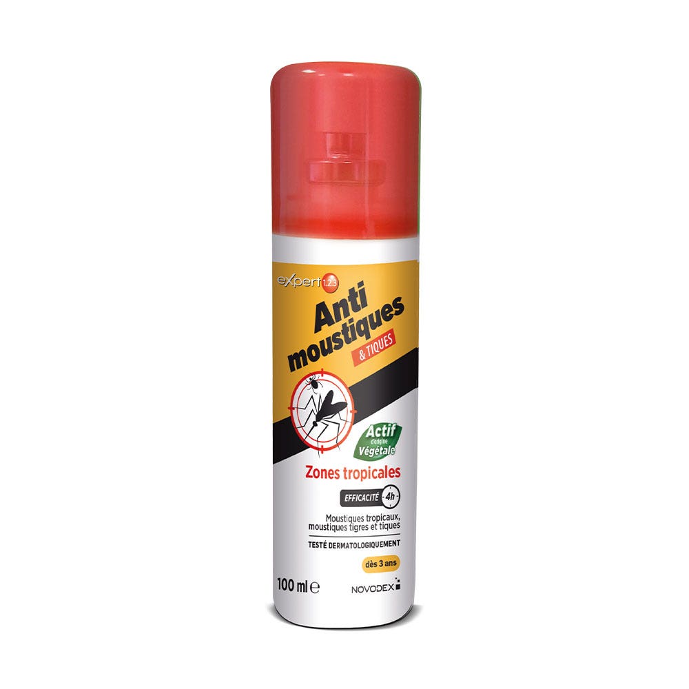 Novodex Expert 123 Spray Repelente de Mosquitos y Garrapatas - Zonas ...
