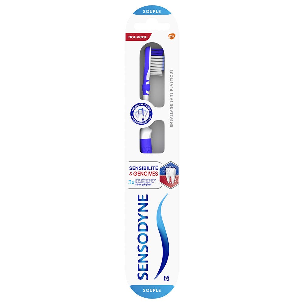 Sensodyne Cepillo de dientes suave para sensibilidad y encías - Easypara