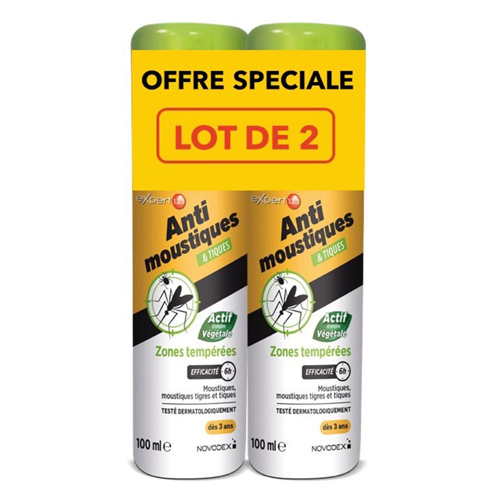 Novodex Expert 123 Spray repelente de mosquitos y garrapatas - Zonas ...