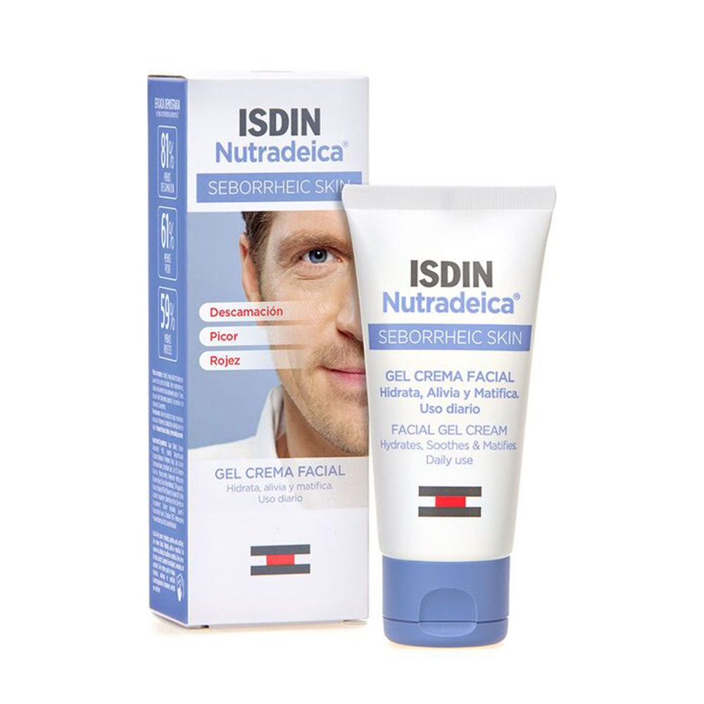 Isdin Nutradeica Gel-crema rostro dermatitis seborreica 50ml - Easypara