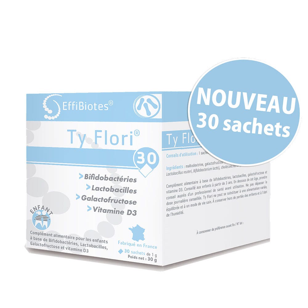Effinov Nutrition Ty Flora Infantil 30 sobres - Easypara