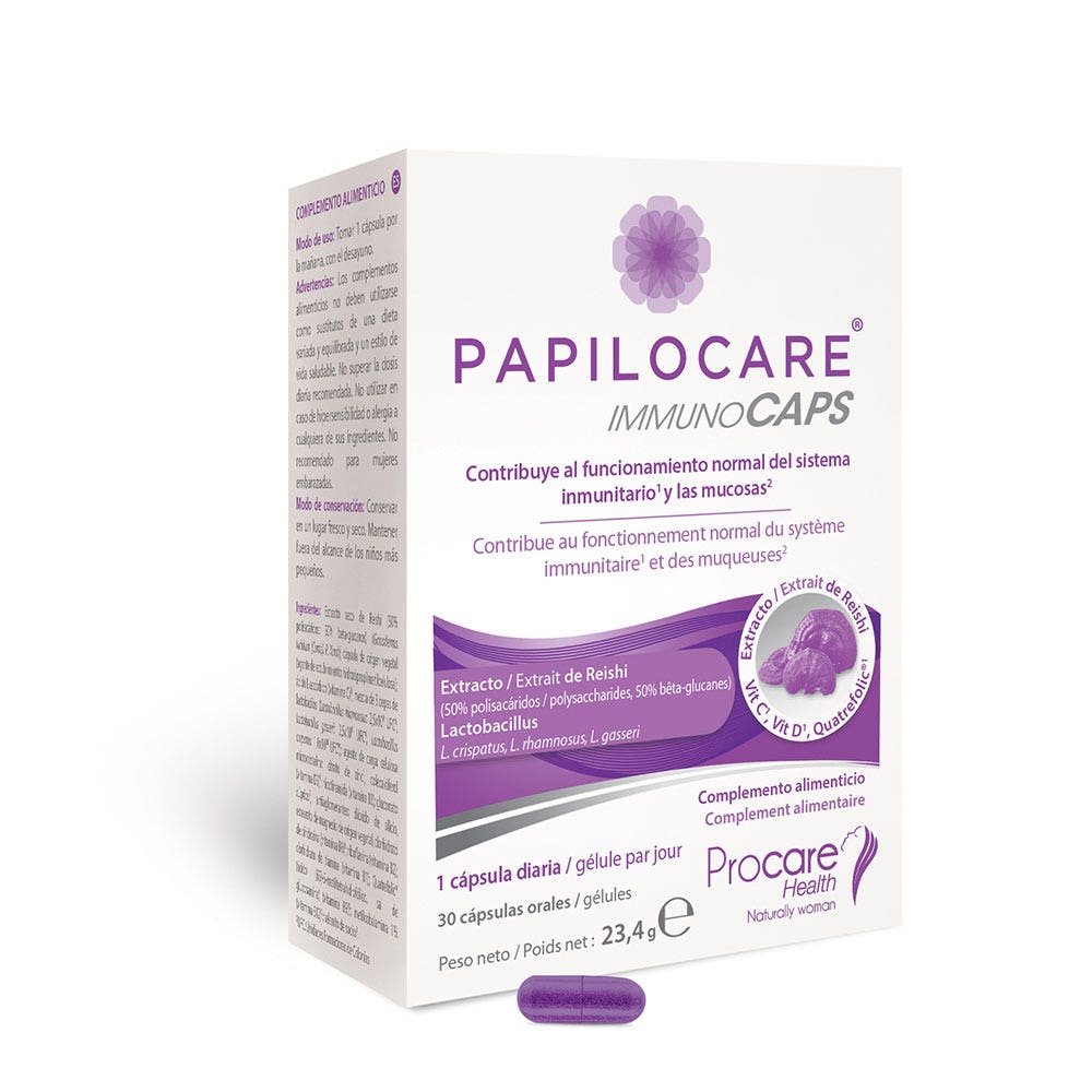 Procare Papilocare Immunocaps 30 cápsulas - Easypara