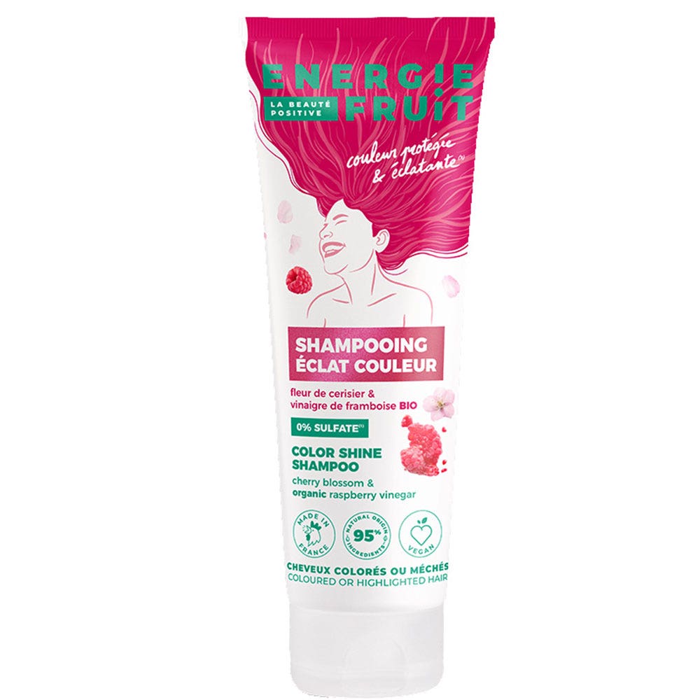 Energie Fruit Champú Orgánico Flor de Cerezo y Vinagre de Frambuesa ...
