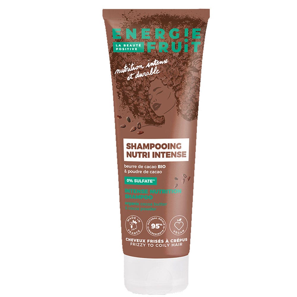 Energie Fruit Champú Nutri Intensive con manteca y polvo de cacao ...