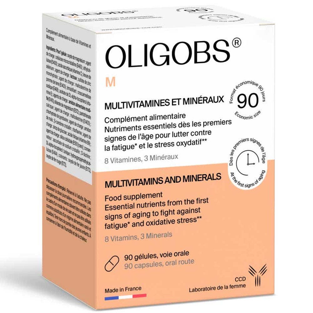 Ccd Oligobs Primeros signso de la edad M 90 cápsulas - Easypara