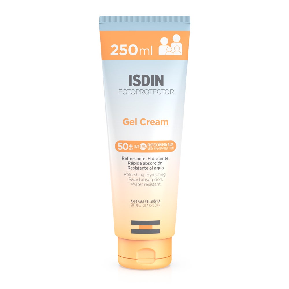 Isdin Gel Cream crema solar cuerpo SPF50 Fotoprotector 250ml - Easypara