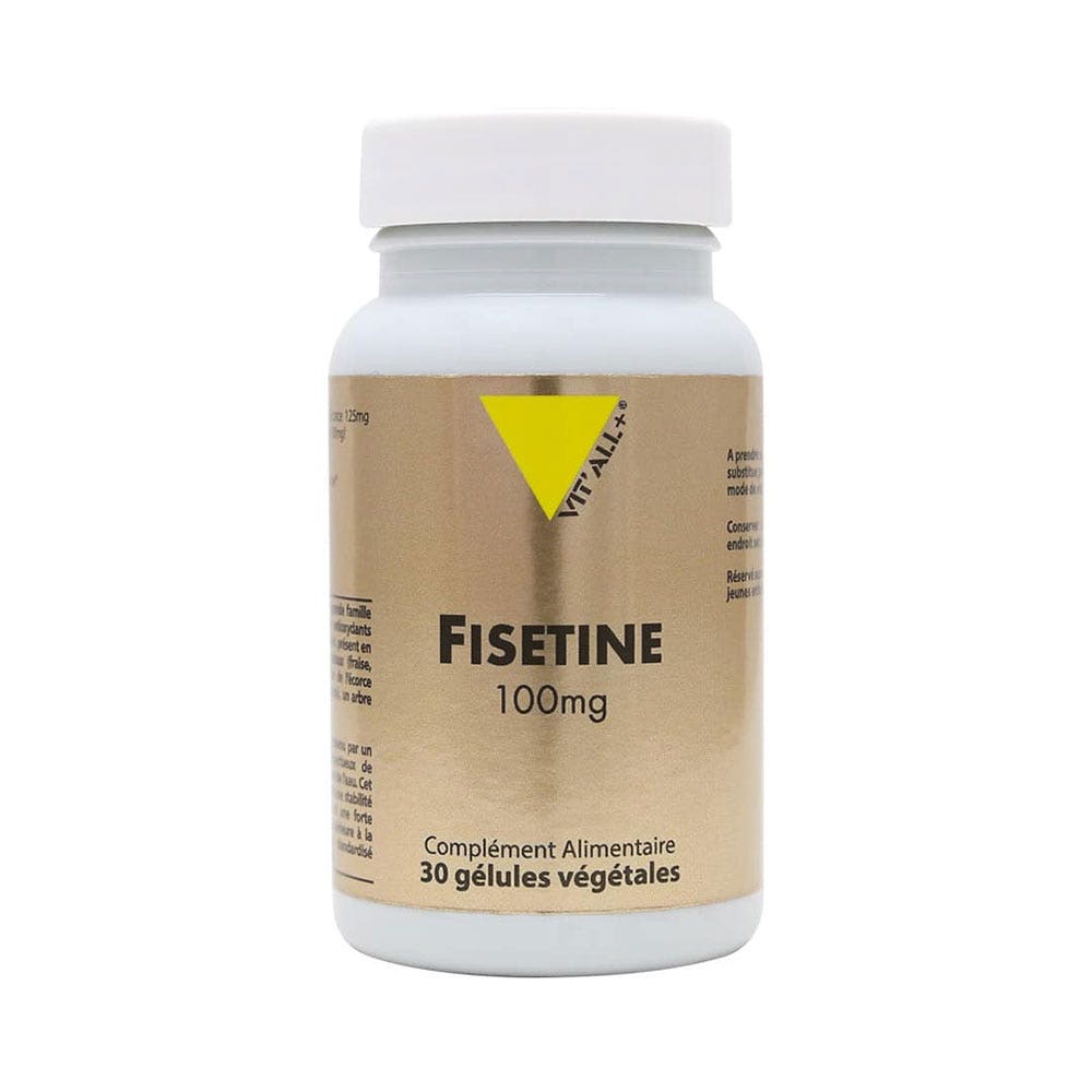 Vit'All+ Fisetina 100 mg 30 cápsulas vegetales - Easypara