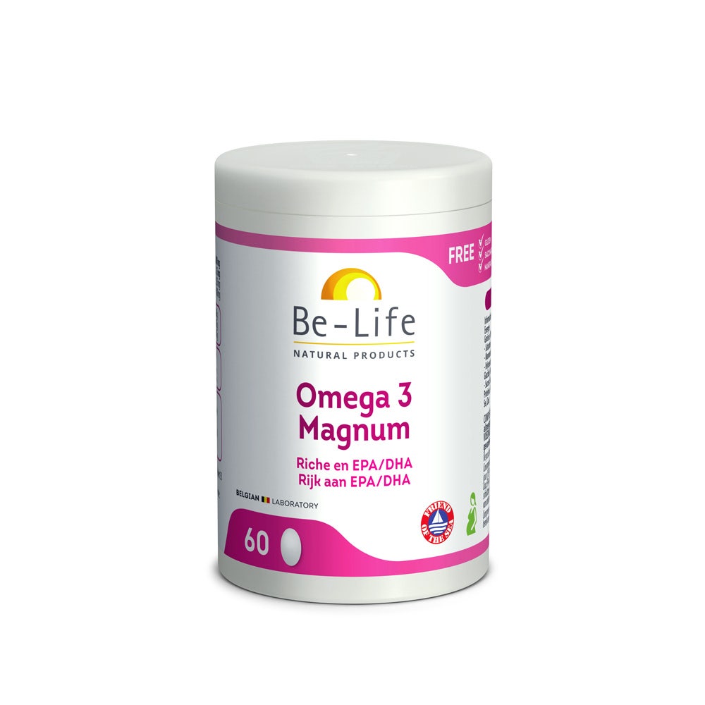 Be-Life Omega 3 Magnum 60 cápsulas - Easypara
