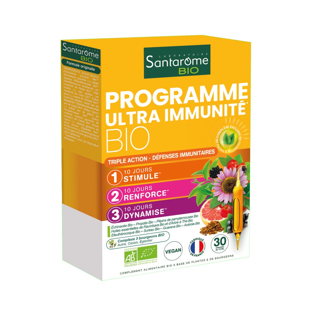 Santarome Programa Ultra Immunea Defensas inmunitarias 30 ampollas ...