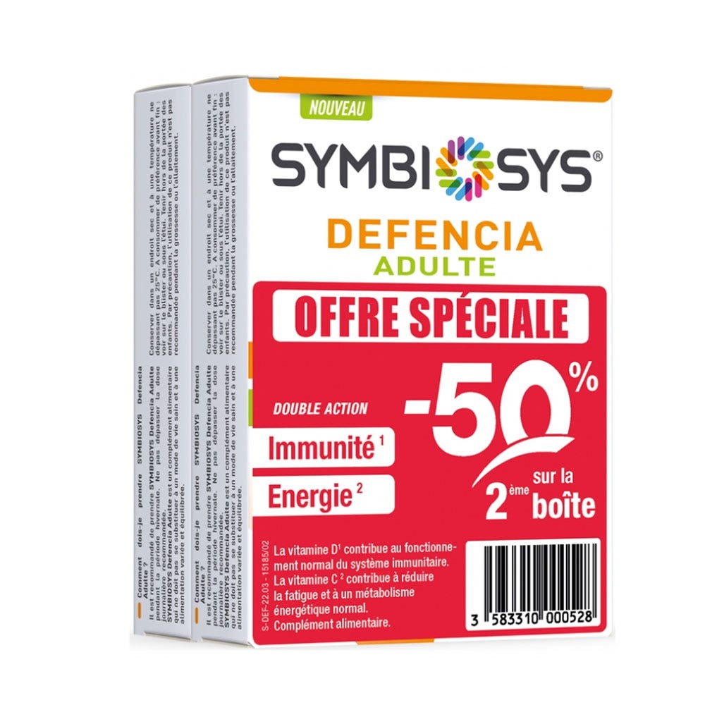Symbiosys Microbiota DEFENSA Adulto x60 barras - Easypara