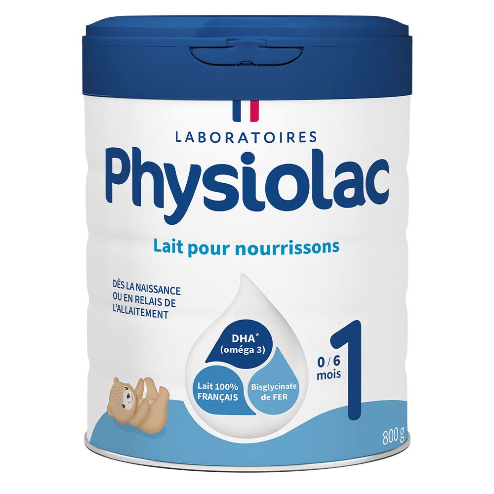 Physiolac 1 Leche en polvo 0 a 6 meses 800g - Easypara