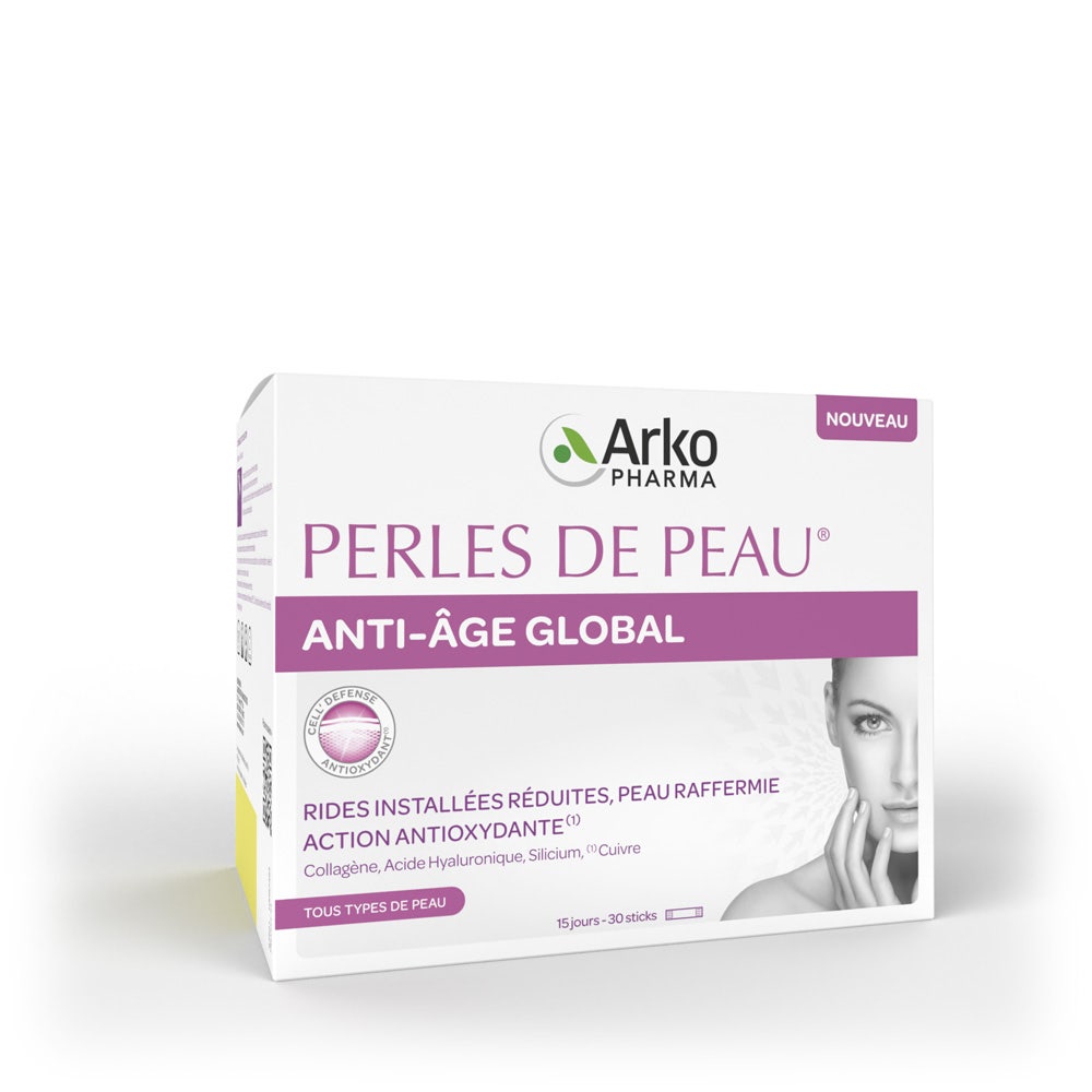 Arkopharma Perlas de Piel Anti-edad Global 30 Sticks Perlas de Piel ...
