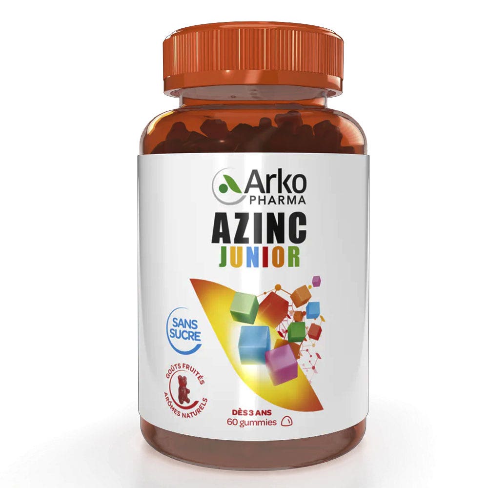 Arkopharma Azinc Junior 9 vitamines 60 Gominolas - Easypara