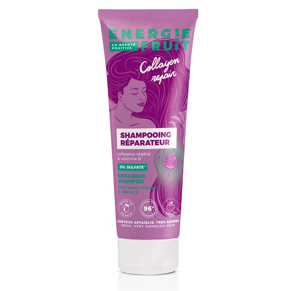 Energie Fruit Champú Reparador con Colágeno Vegetal y Vitamina B 250 ml ...