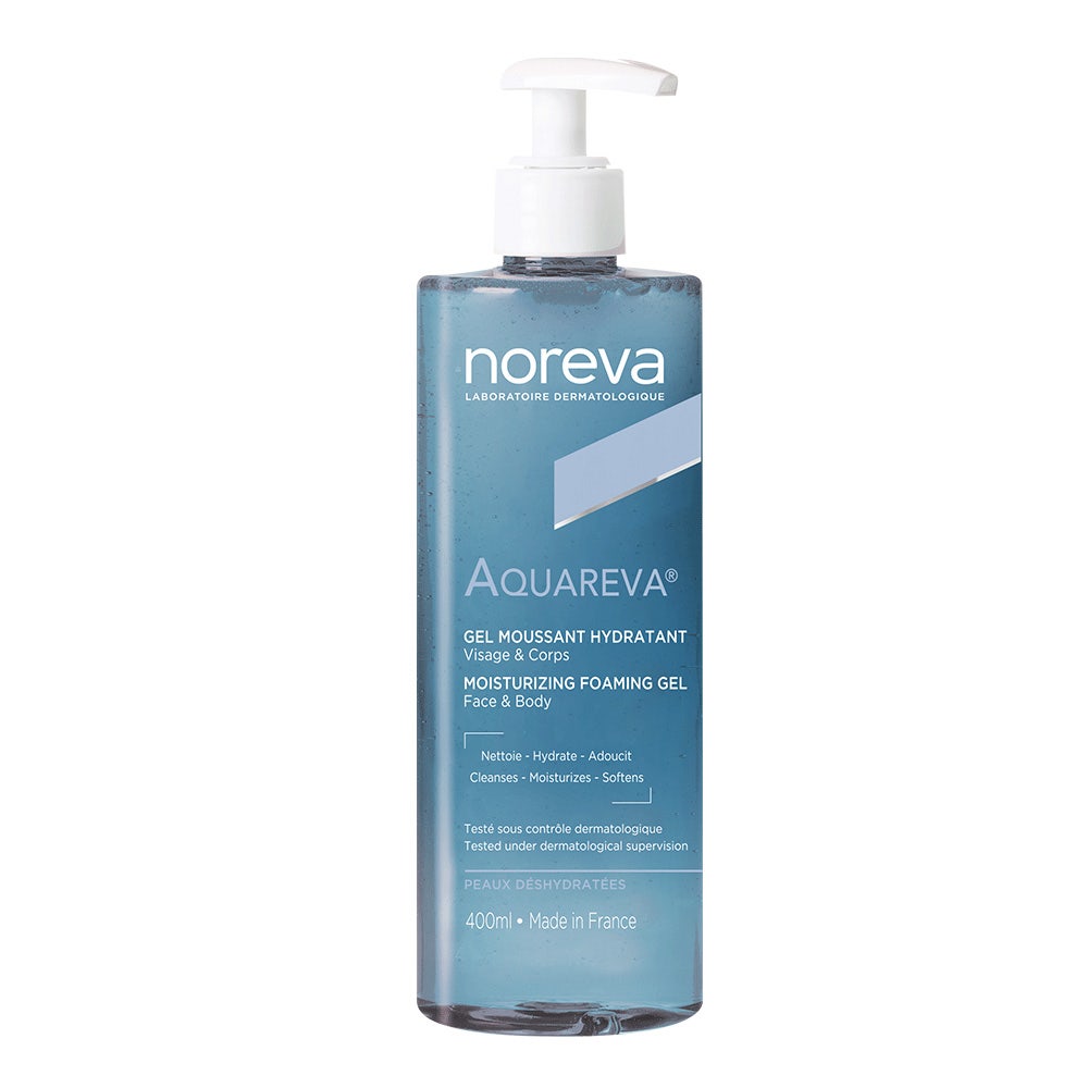 Noreva Aquareva Gel espumoso hidratante 400 ml - Easypara
