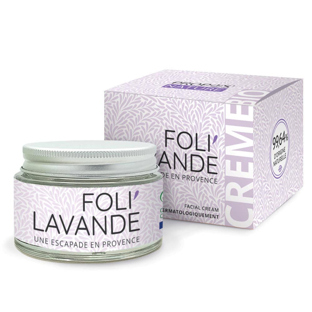 Propos'Nature Crema facial Bio Foli Lavanda 50 ml - Easypara