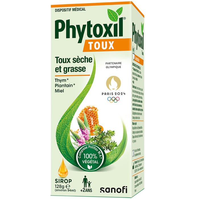 Phytoxil Jarabe Para La Tos Seco Y Aceitoso 128ml Easypara