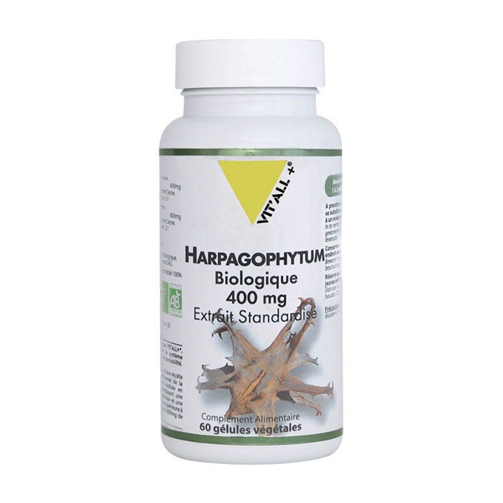 Vit'All+ Harpagofito Bio 400 mg 60 cápsulas - Easypara