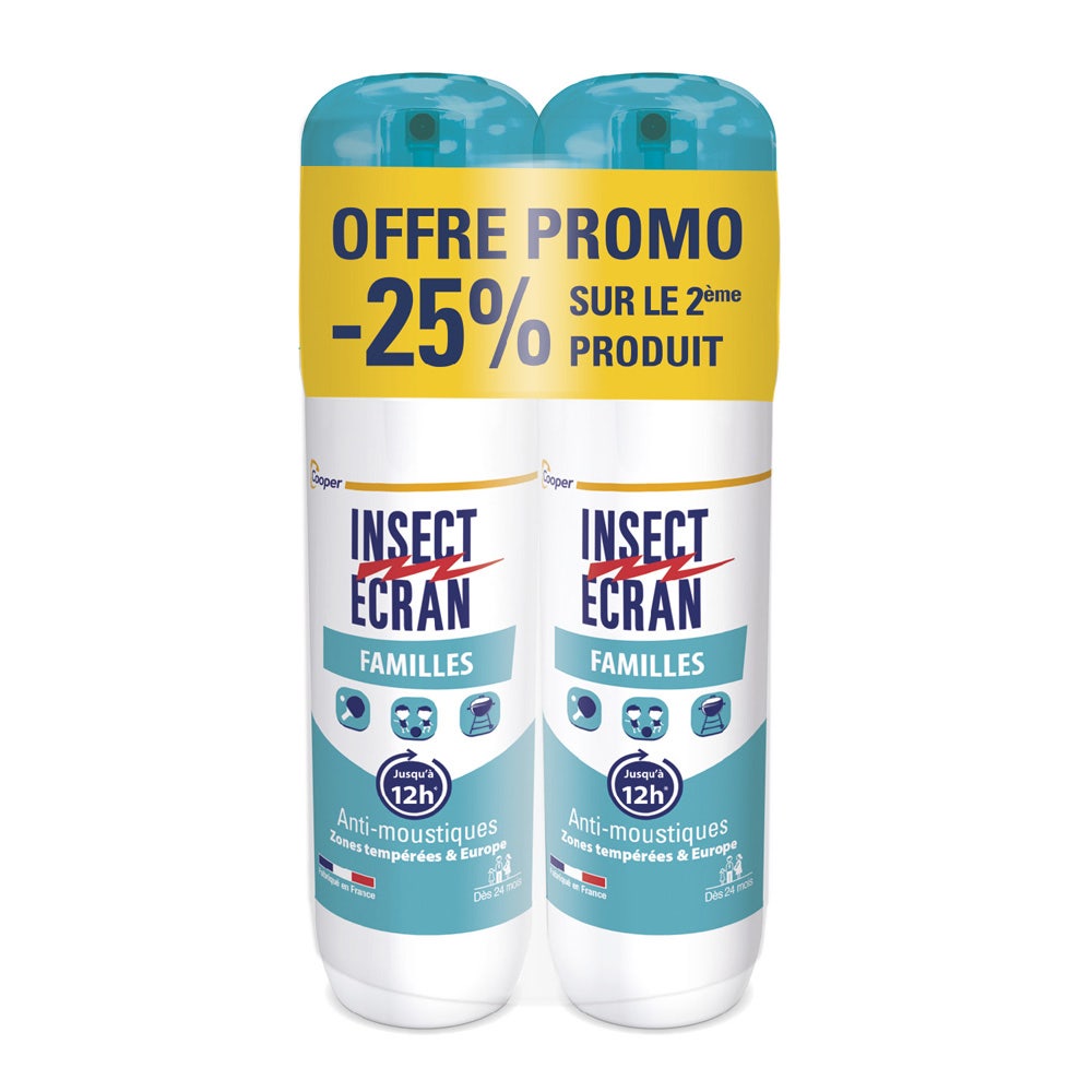 Insect Ecran Piel Repelente de mosquitos 2x100ml - Easypara