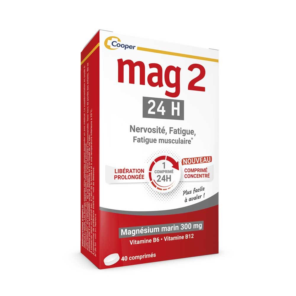 Mag 2 magnesio marino 24h 40 comprimidos - Easypara