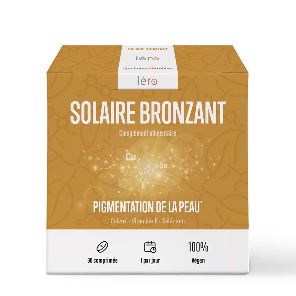 Lero Solar Bronceador 30 comprimidos - Easypara