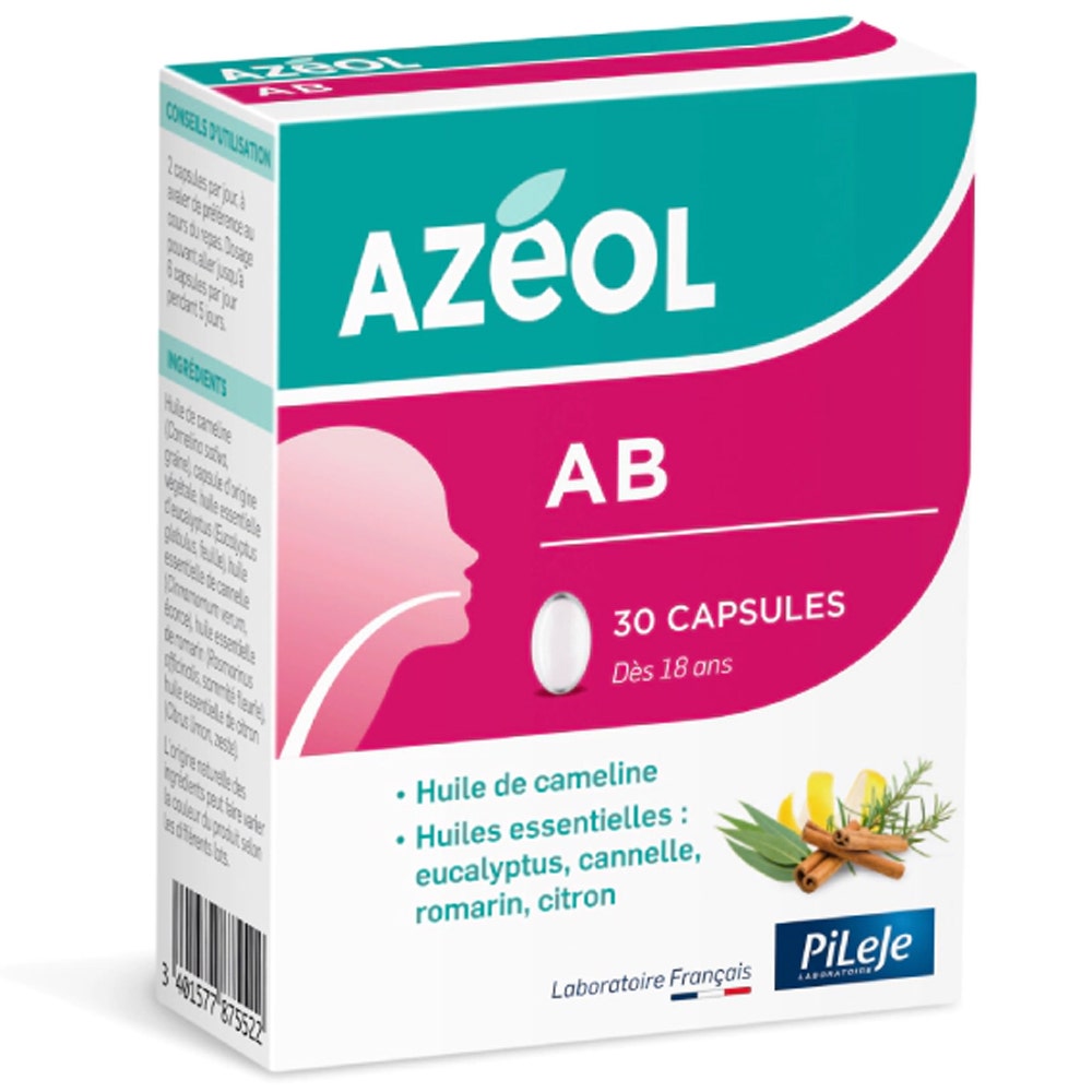 Pileje Azeol Ab 30 cápsulas - Easypara