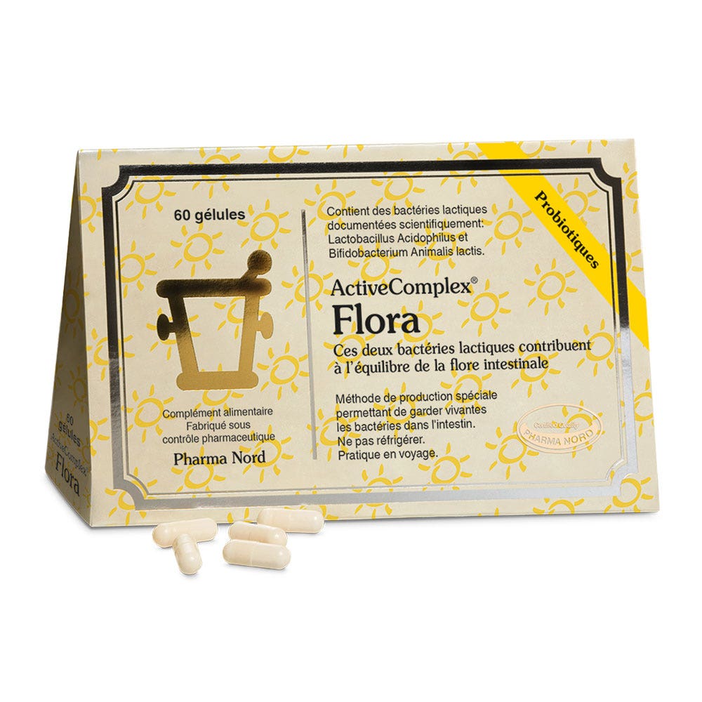 Pharma Nord ActiveComplex Flora Equilibrio de la flora intestinal 60 ...