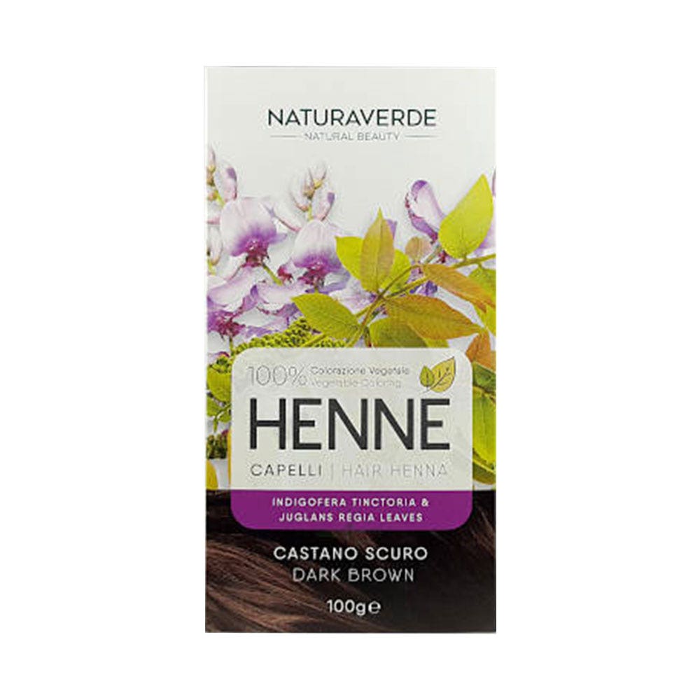 Naturaverde Henna marrón oscuro 100g - Easypara