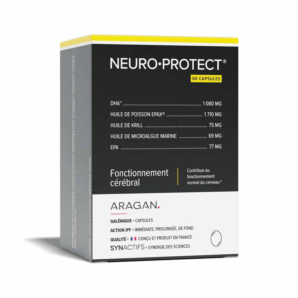 Aragan Synactifs Protect Función cerebral 60 cápsulas - Easypara