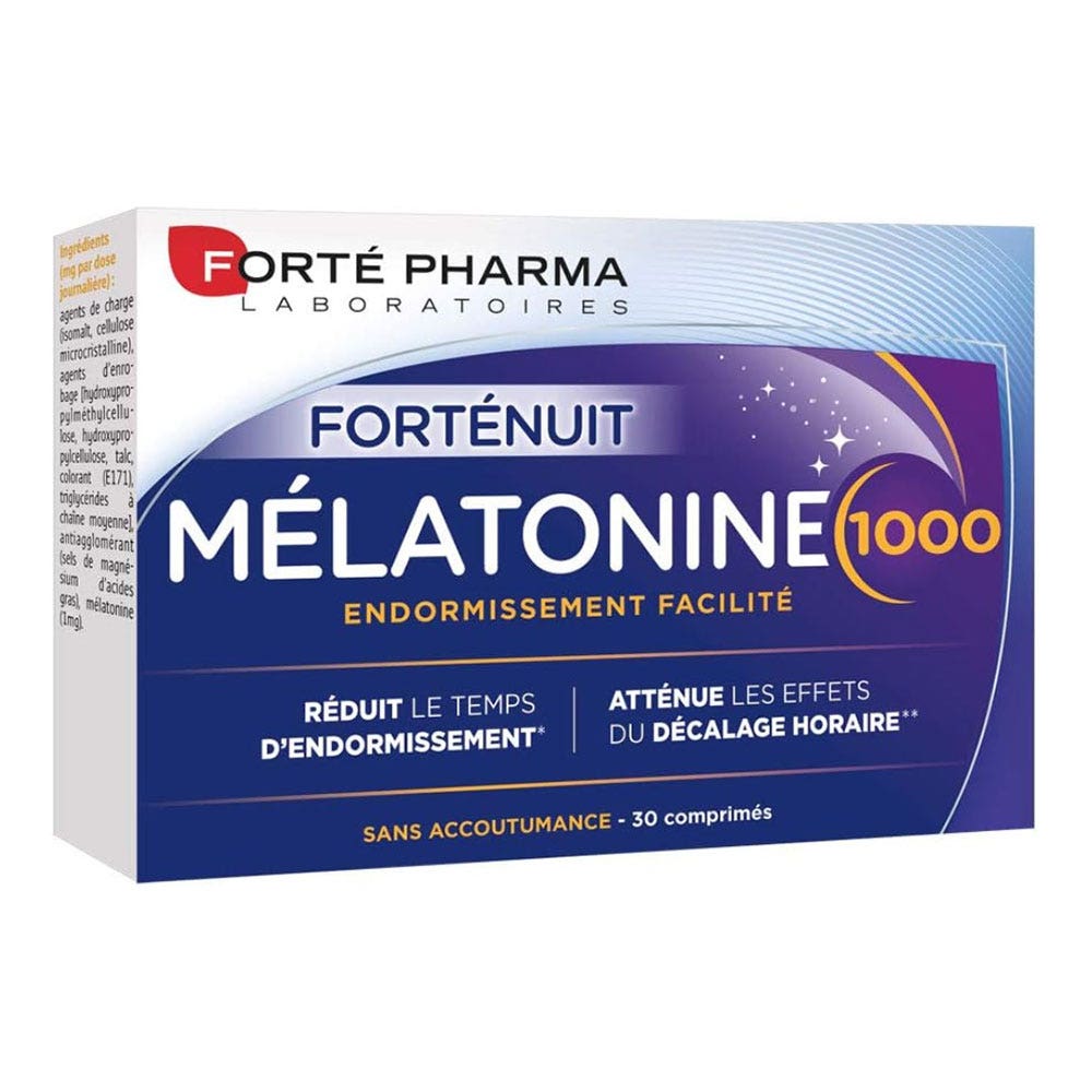Forté Pharma Forte Noche Melatonina 1000 conciliar el sueño ...