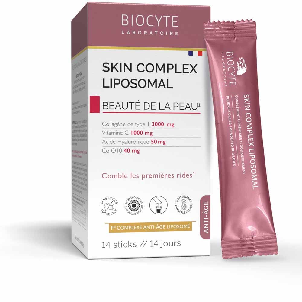 Biocyte Antiedad Complejo cutáneo liposomal 14 palos - Easypara
