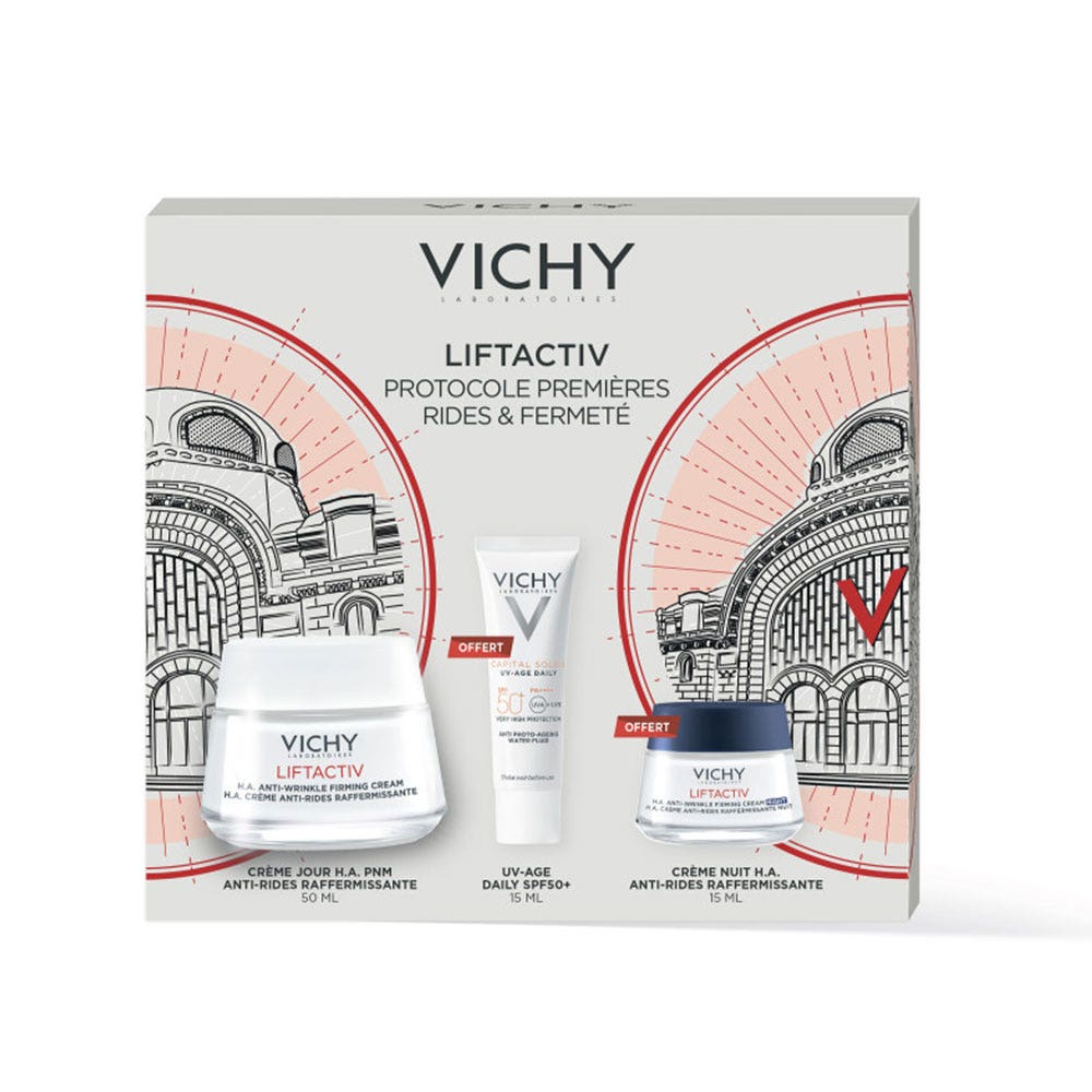 Vichy Liftactiv Primer Cofre Protocolo Antiarrugas y Reafirmante - Easypara