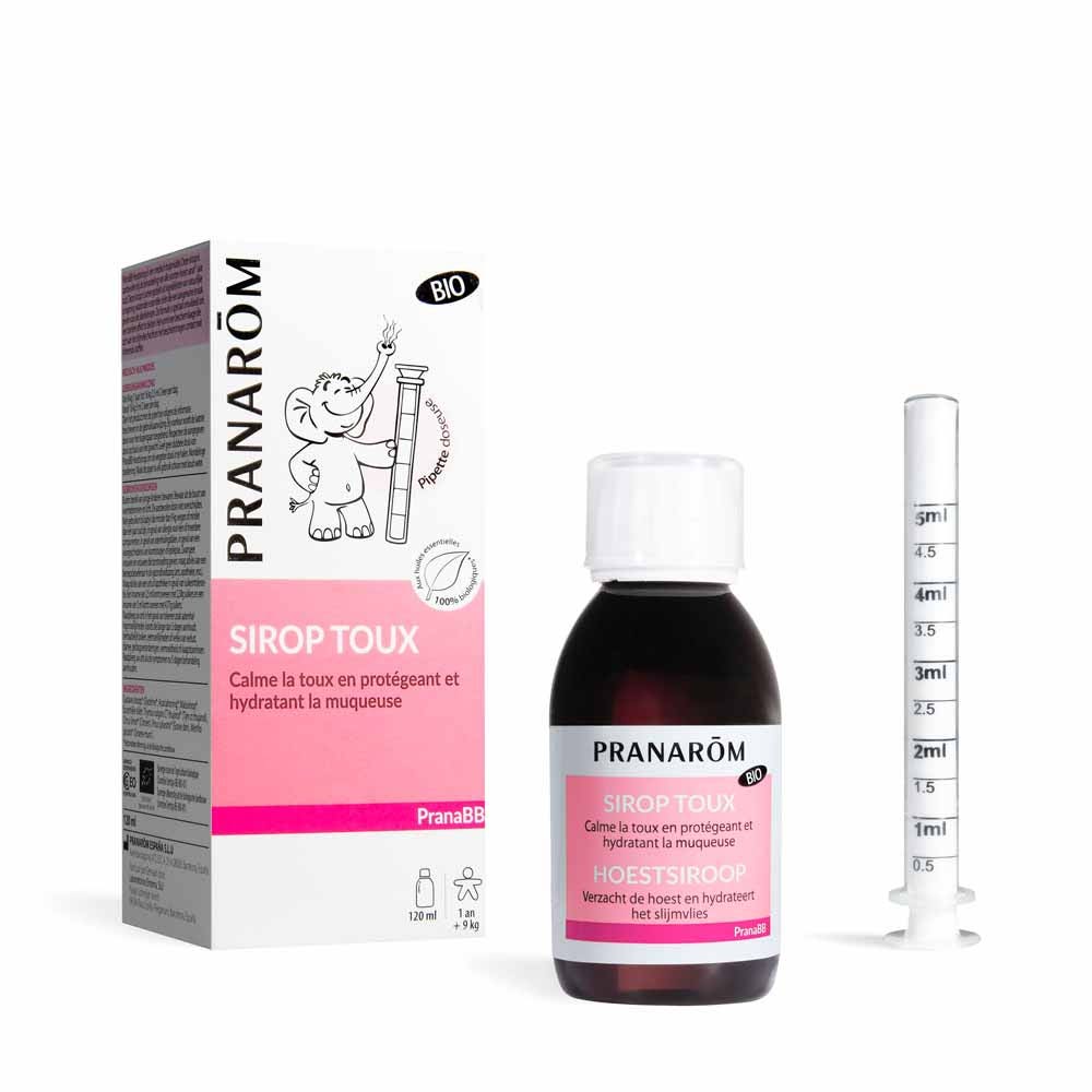 Pranarôm Pranabb Jarabe para la tos del bebé 120 ml - Easypara