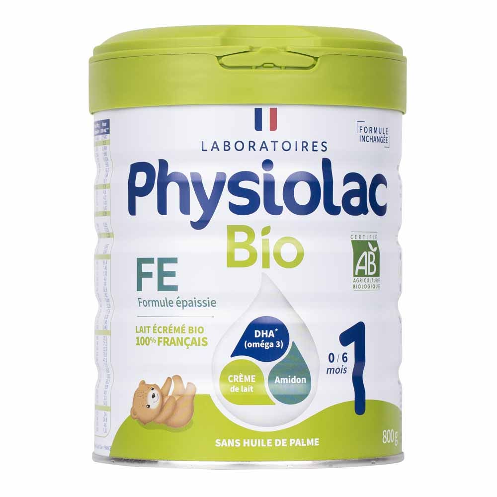 Physiolac Bio leche en polvo FE fórmula espesada de 0 a 6 meses 800g ...