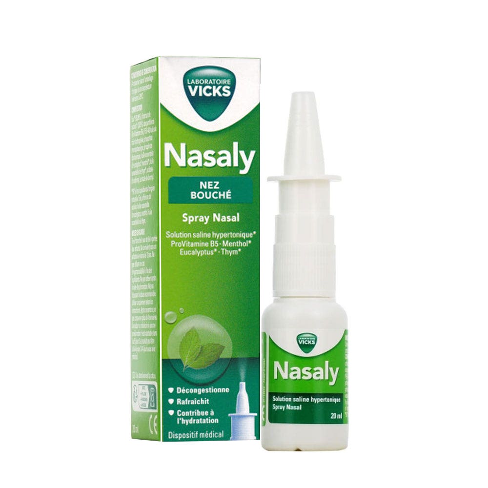 Vicks Spray nasal Nasaly Nariz tapada 20 ml - Easypara