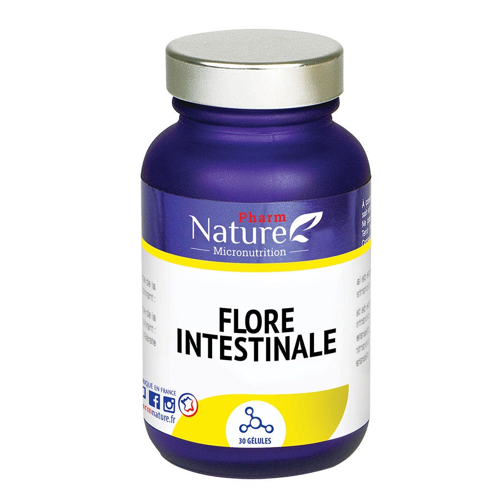 Pharm Nature Micronutrition Flora intestinal 30 cápsulas - Easypara