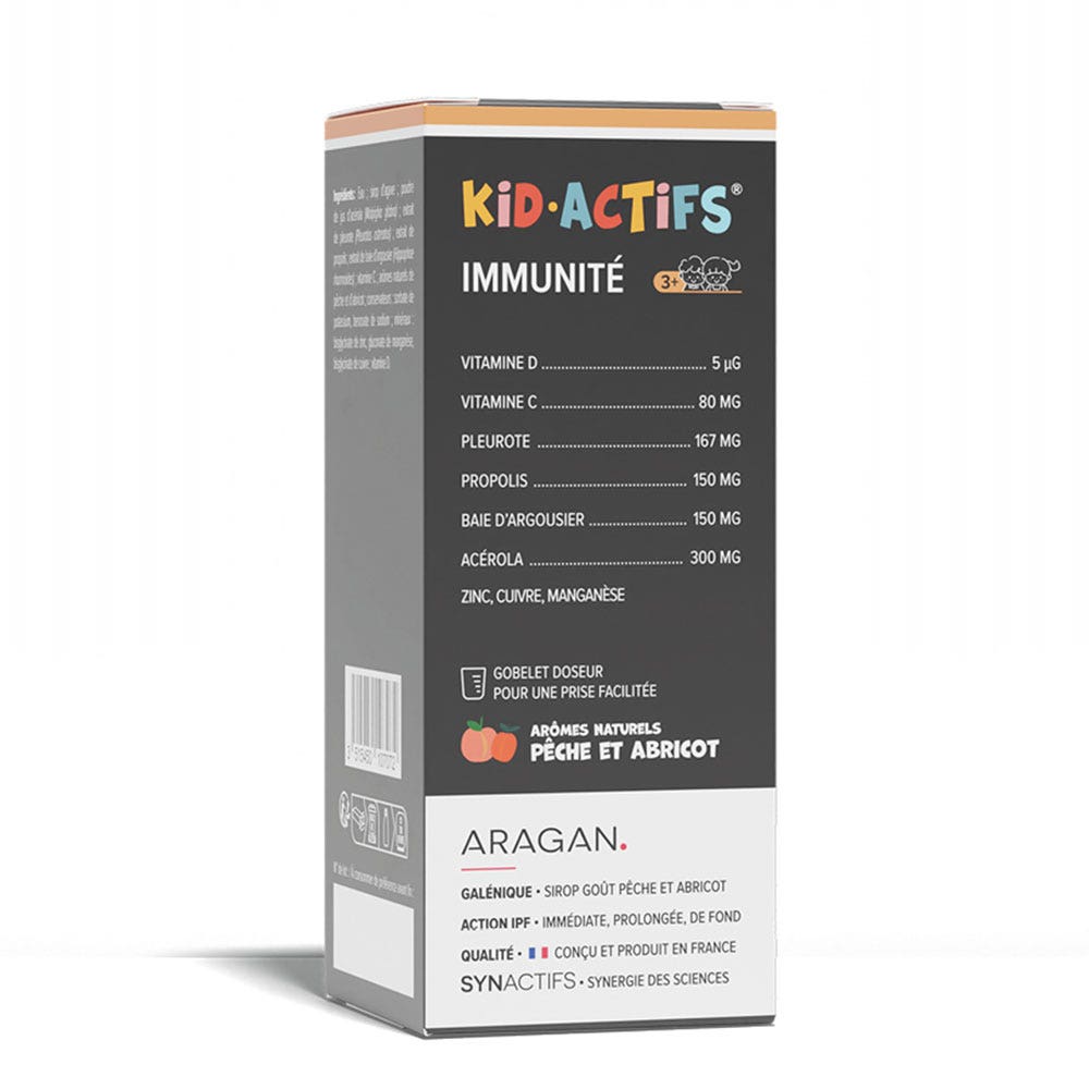 Aragan Synactifs Jarabe Immunea KidActifs Reforzar el sistema ...