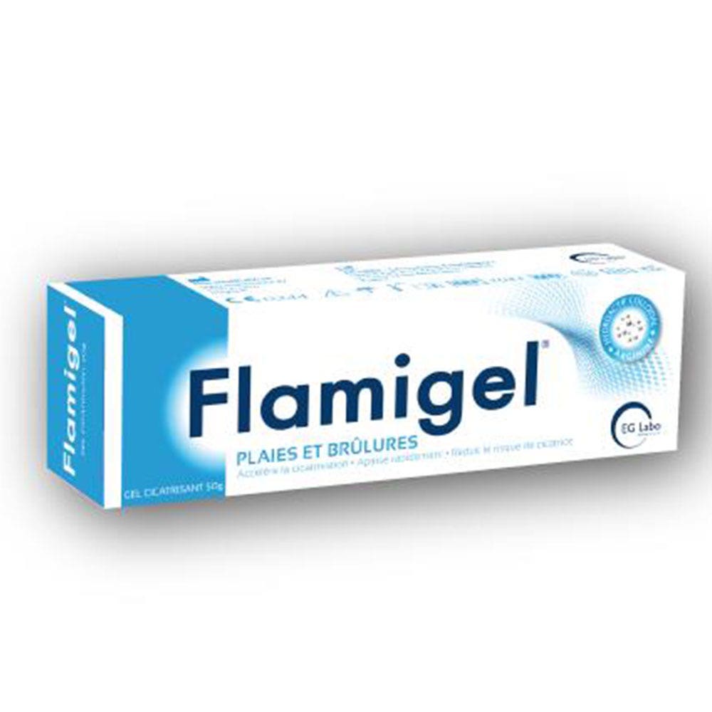 EG Labo Flamigel Gel cicatrizante para heridas y quemaduras 50g - Easypara