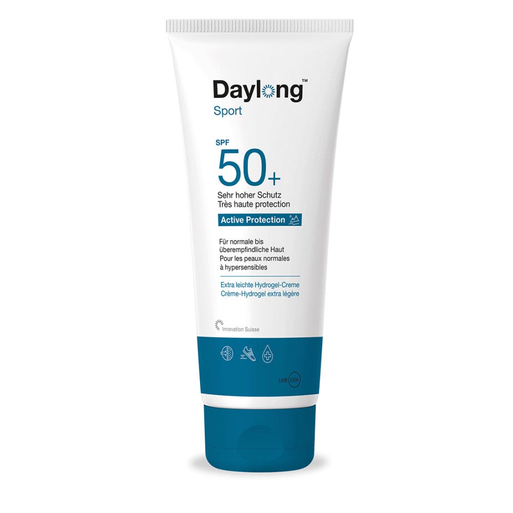 Galderma Daylong Sport Cream-Hidrogel Extra ligero Protección solar 200 ...
