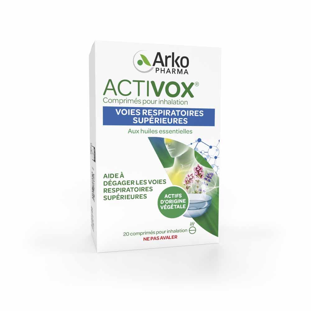 Arkopharma Activox Nariz y garganta aceites esenciales 20 comprimidos ...