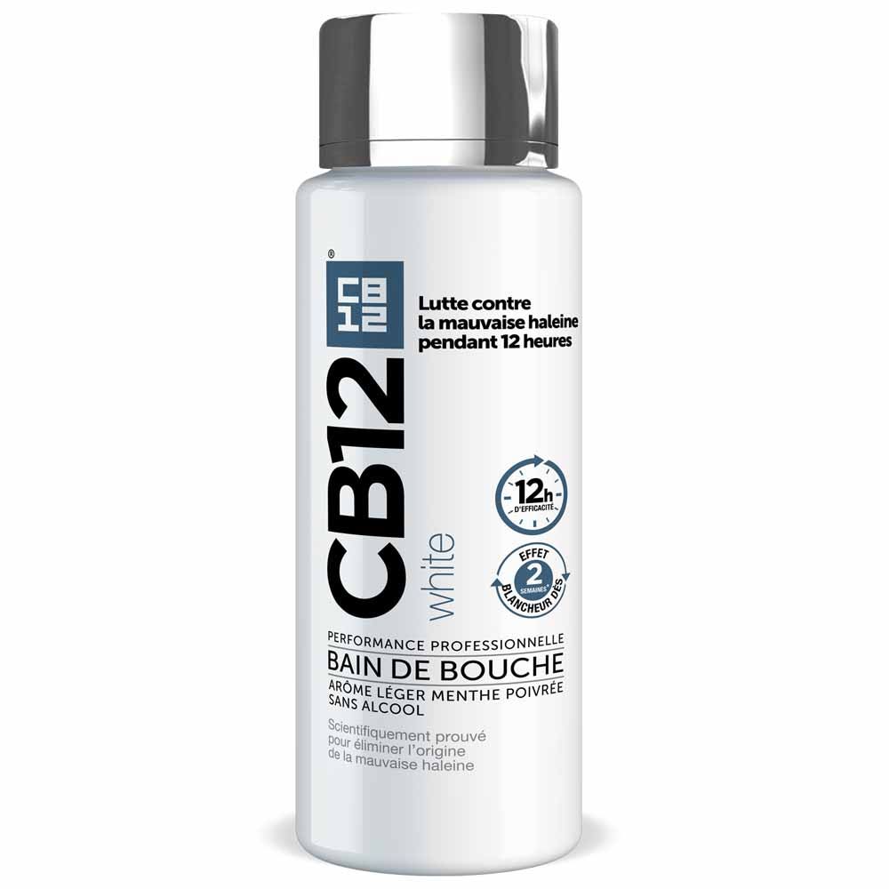 Cb12 Enjuague bucal White Haleine Fraîche 12h 250 ml - Easypara