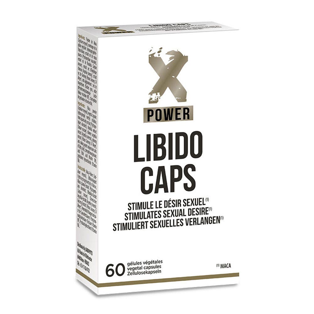 X Power Libido Caps 60 cápsulas - Easypara