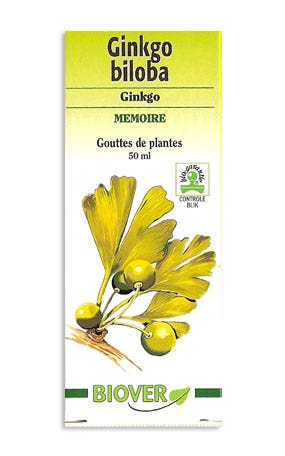 Biover D. Plantes Gotas Ginkgo Biloba Memoria 50 ml - Easypara