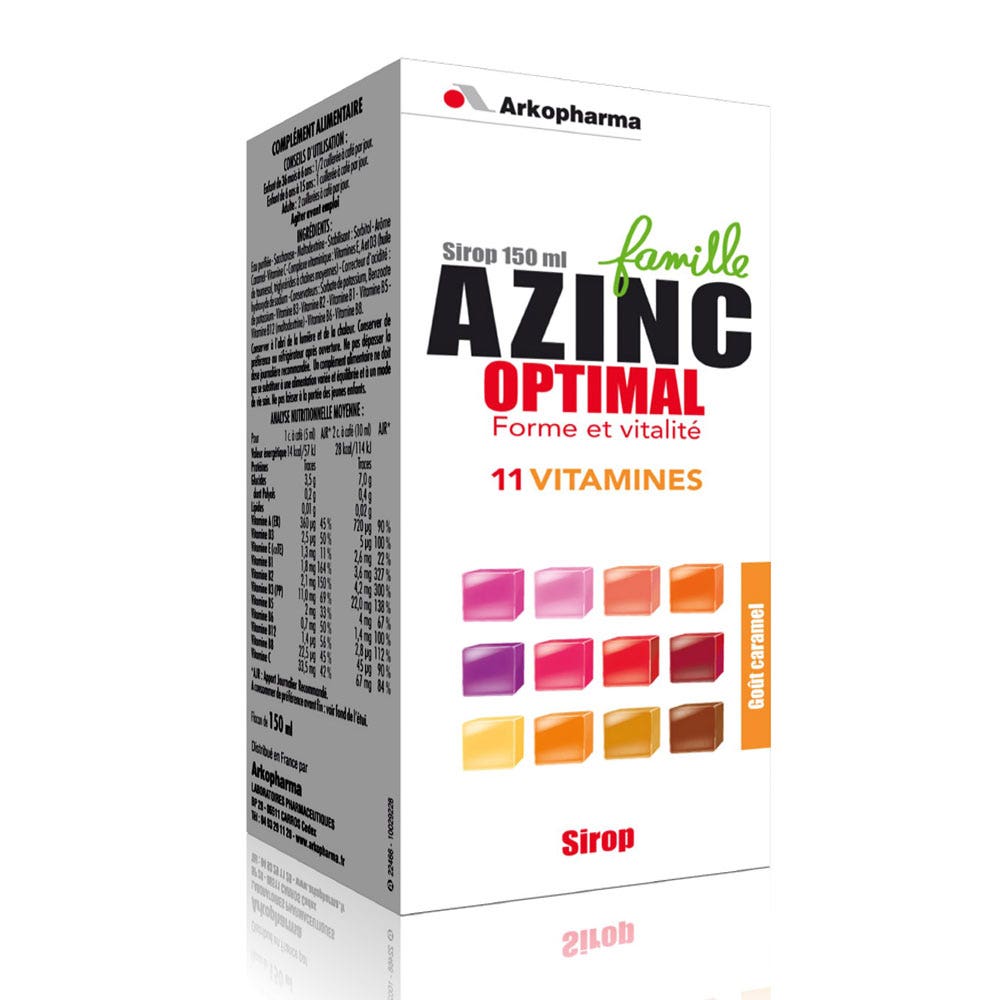 Arkopharma Azinc Optimal Jarabe Familiar 150 ml - Easypara